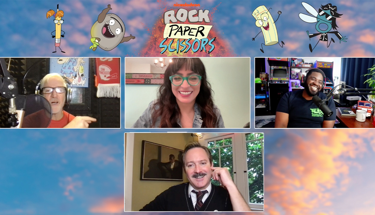 Rock, Paper, Scissors Voice Cast Interview - Nerdtropolis