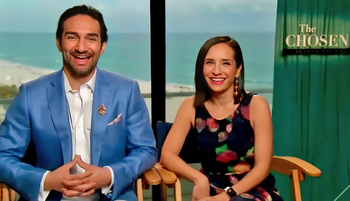 The Chosen Season 4 Cast Interview With Vanessa Benavente and Abe Bueno ...