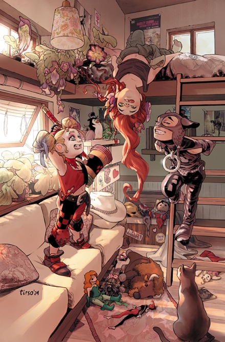 Catwoman, Harley Quinn, and Poison Ivy Return as Gotham City Sirens ...