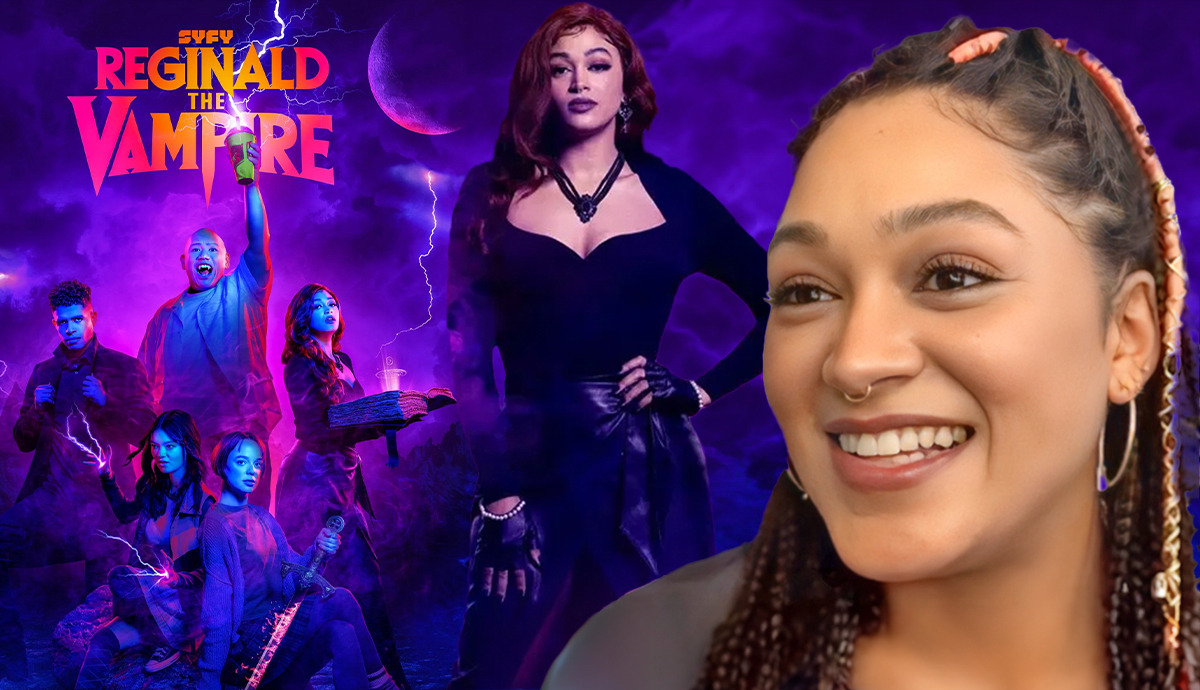 Savannah Basley Takes Us Behind The Fangs Of Reginald The Vampire ...