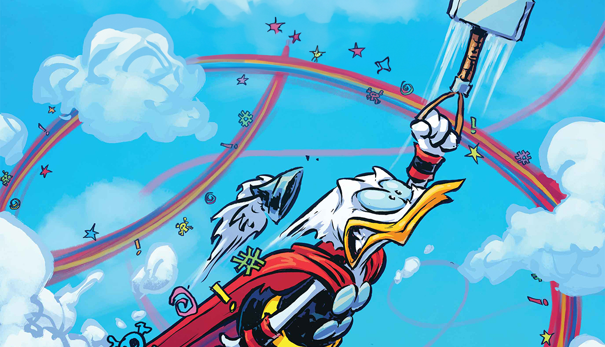 Donald Duck Wields the Power of Thor in Marvel & Disney's Latest ...