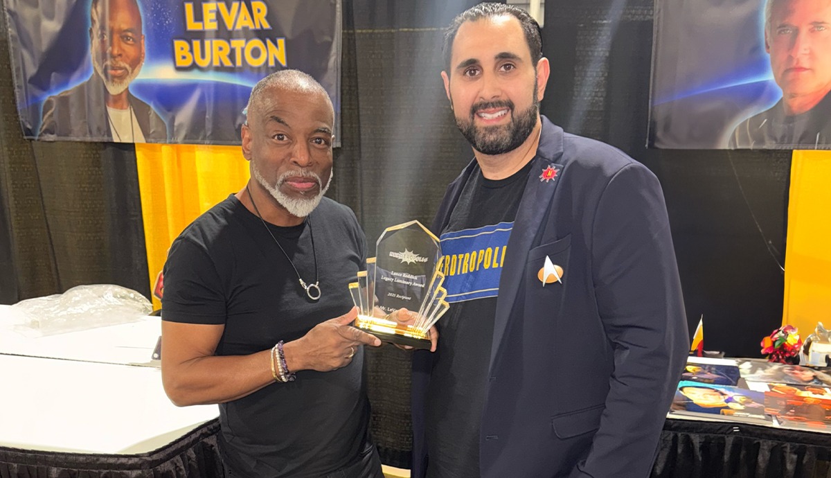 LeVar Burton Honored with Lance Reddick Legacy Luminary Award at Space ...
