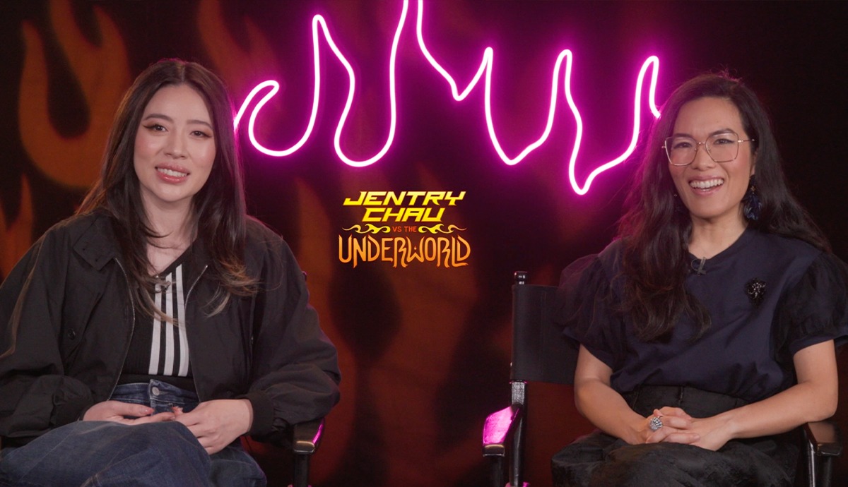 Behind the Scenes with Ali Wong and Echo Wu: Jentry Chau vs. the Underworld - Interview ...