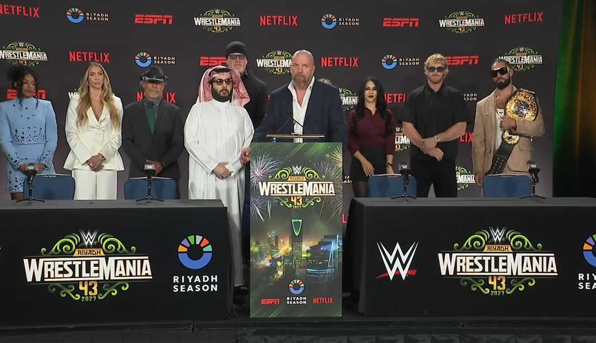 WrestleMania 43 Officially Heading to Riyadh, Saudi Arabia in 2027 ...
