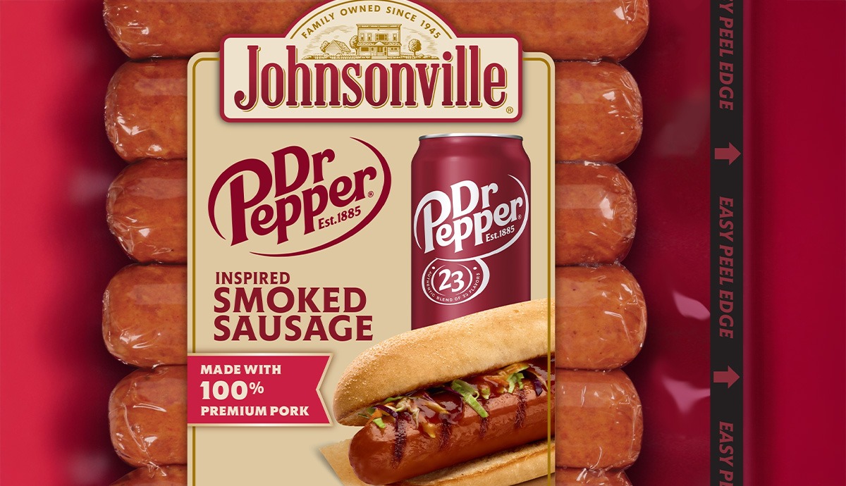 Dr Pepper Sausage Is Real: Johnsonville Launches 23-Flavor Inspired ...