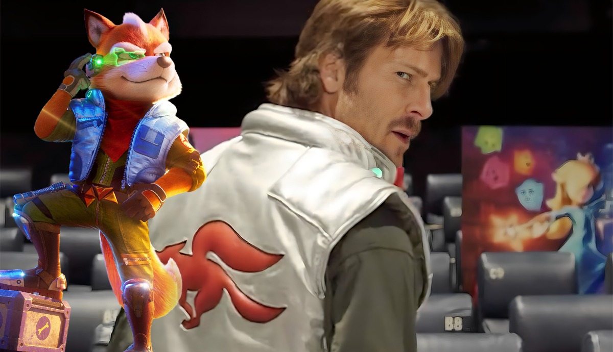 Glen Powell Voicing Fox McCloud in The Super Mario Galaxy Movie ...
